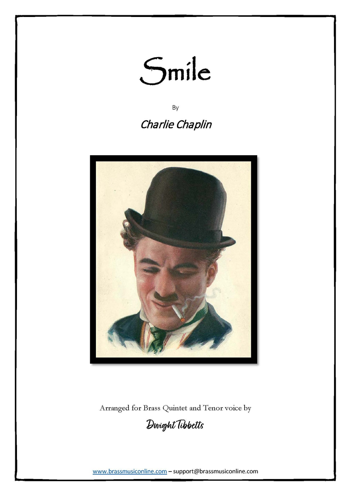Chaplin - Smile - Brass Quintet and tenor voice– Brass Music Online