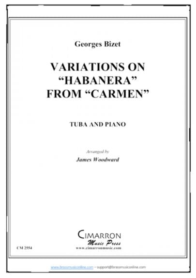 Bizet - Variations on "Habanera" from Carmen" - Tuba and Piano– Brass ...