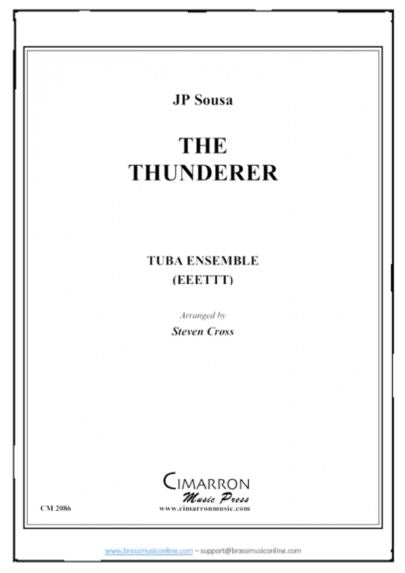 Sousa - The Thunderer - Tuba Ensemble (EEETTT)– Brass Music Online