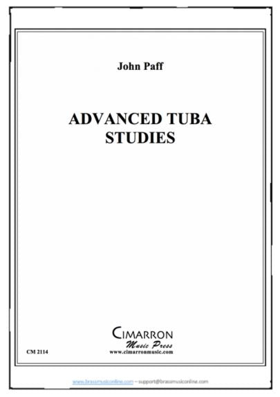 Paff - 40 Advanced Tuba Studies - Advanced Tuba Studies– Brass Music Online