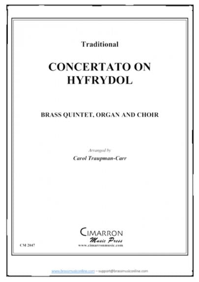 Traditional - Concertato on Hyfrydol - Brass Quintet, Organ and Choir ...