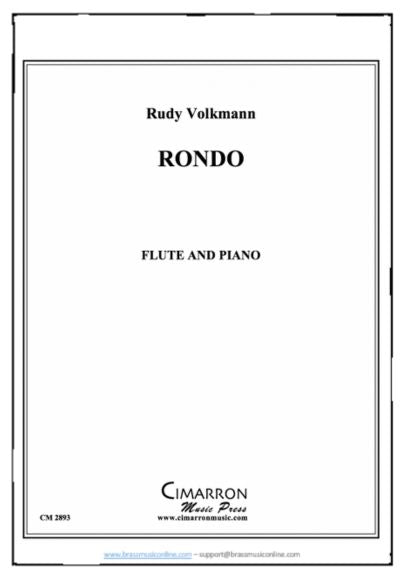 Volkmann - Rondo - Flute and Piano– Brass Music Online