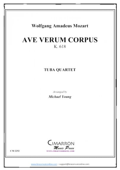 Mozart - Ave verum corpus K. 618 - Tuba Quartet– Brass Music Online