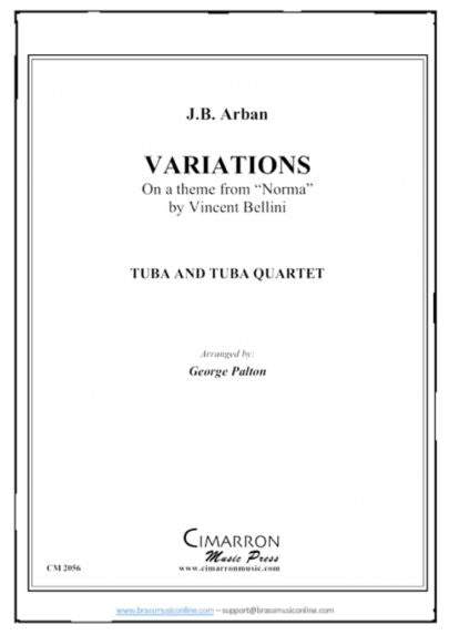 Arban - Variations - Tuba and Tuba Quartet– Brass Music Online
