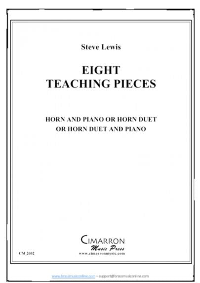 Lewis - Eight Teaching Pieces - Horn and Piano– Brass Music Online
