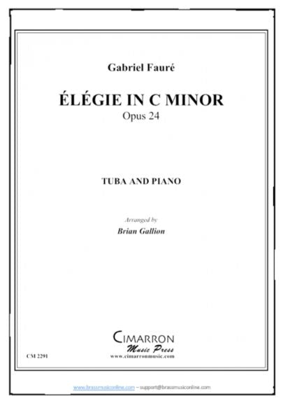 Fauré - Élégie - Tuba and Piano– Brass Music Online