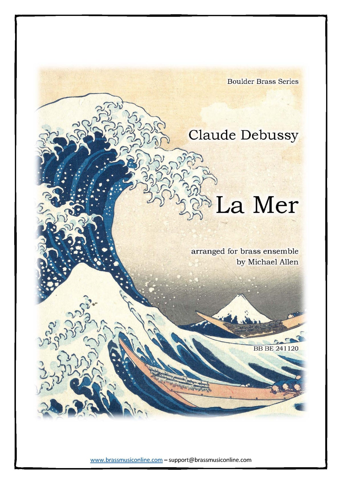 Debussy - La Mer - Large Brass Ensemble– Brass Music Online