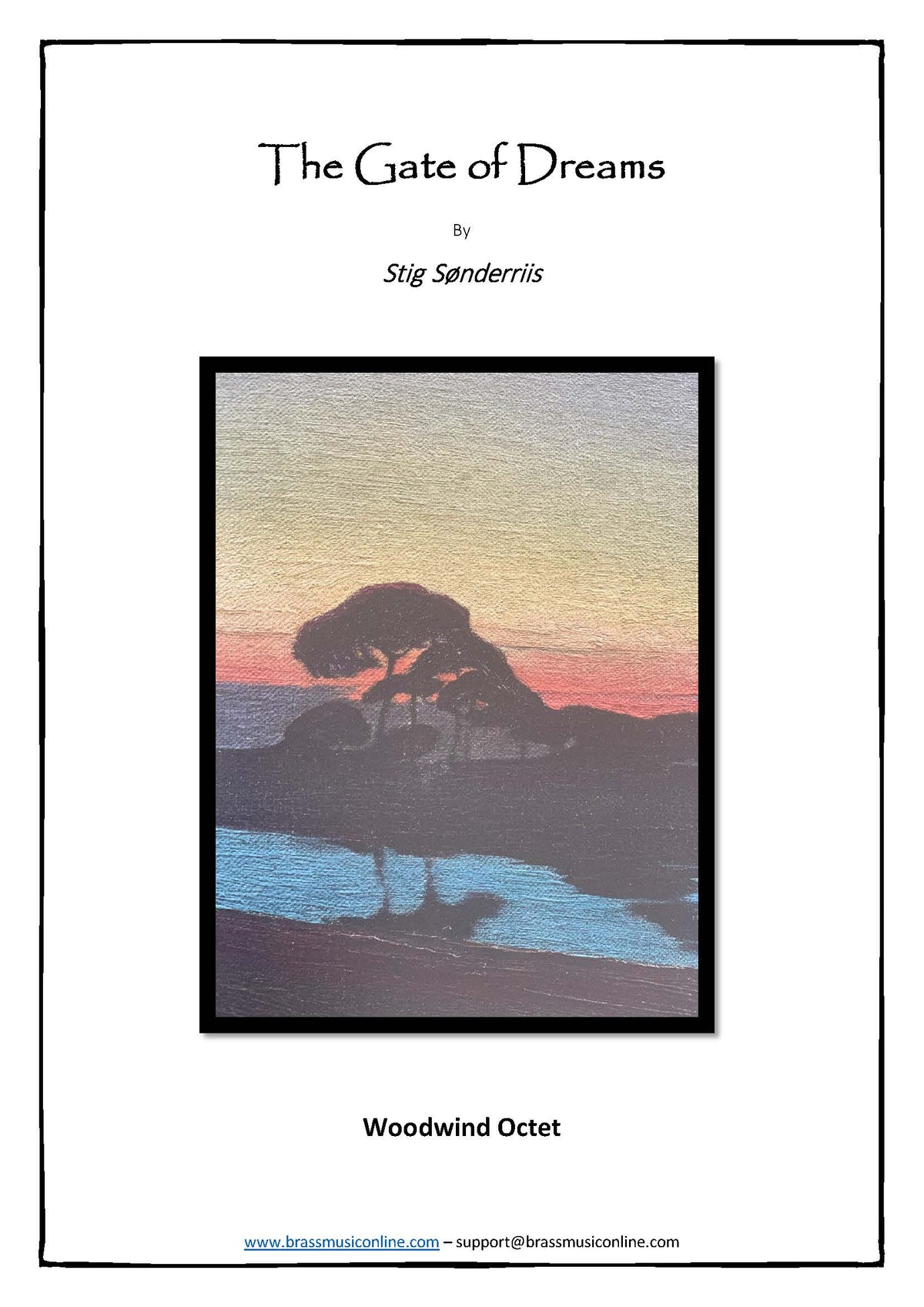 Soenderriis - The Gate of Dreams - Woodwind Octet– Brass Music Online