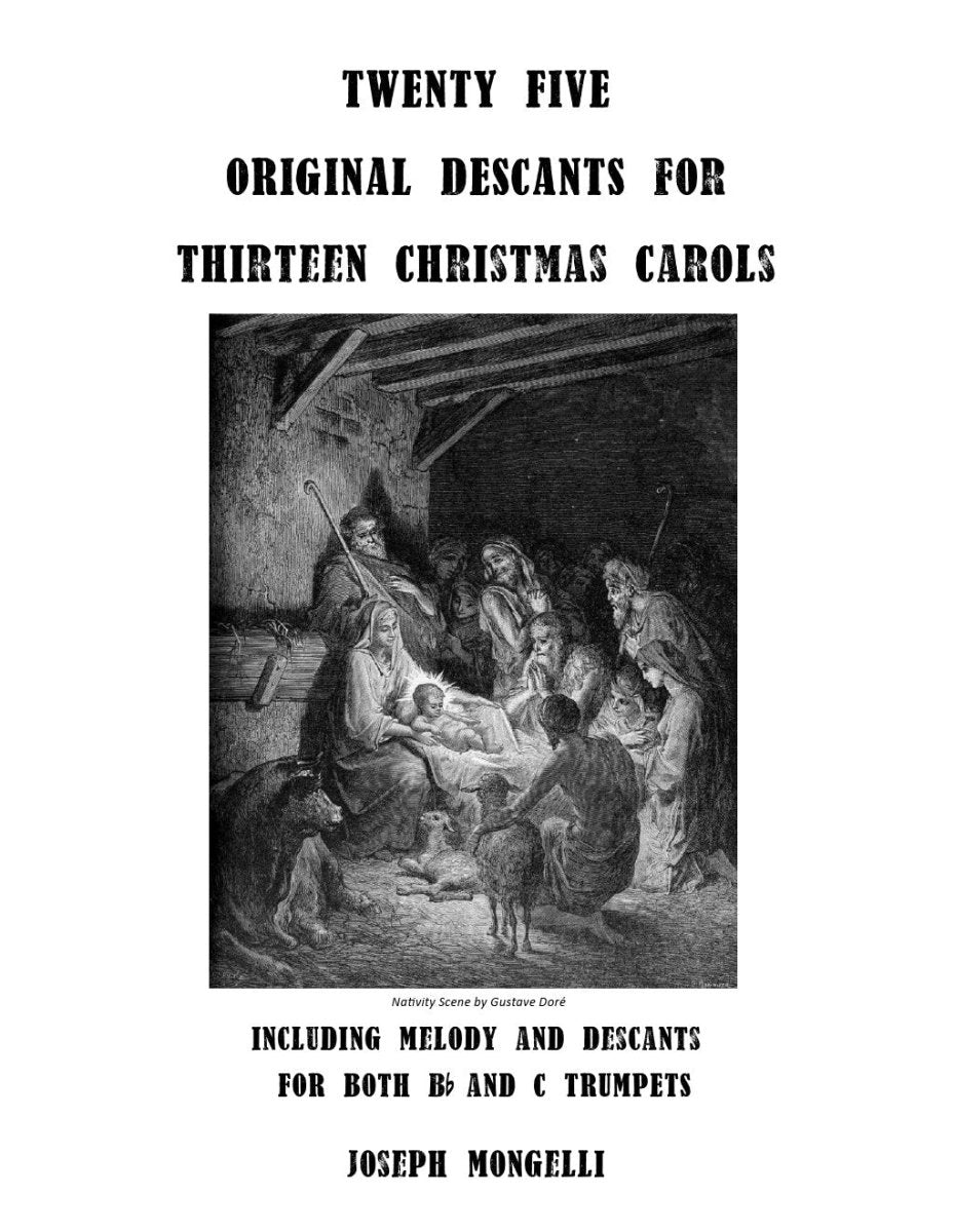25 Original Christmas Carol Descants for Trumpet– Brass Music Online
