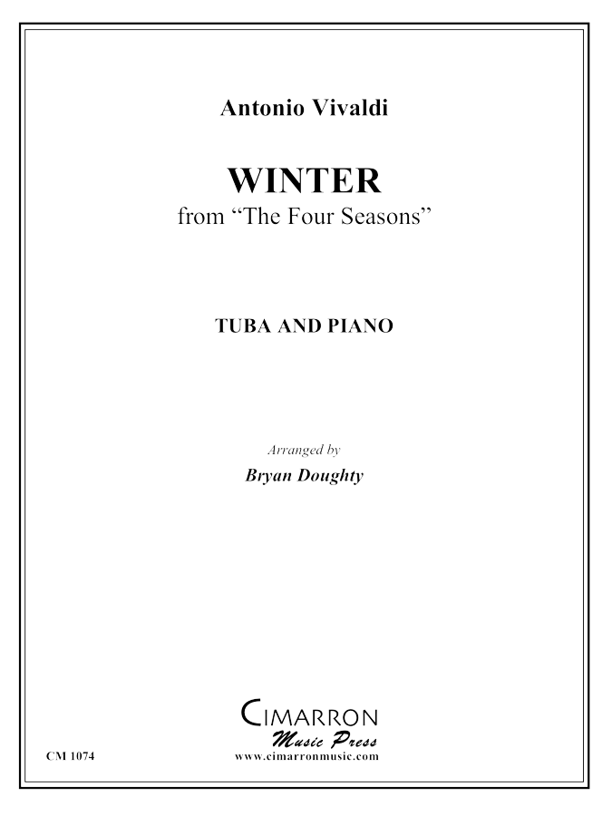 Vivaldi - Winter from "The Four Seasons" - Tuba and Piano– Brass Music ...