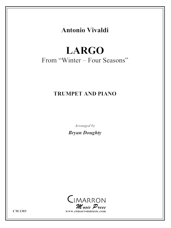 Vivaldi - Largo from Winter-Four Seasons - Trumpet and Piano– Brass ...