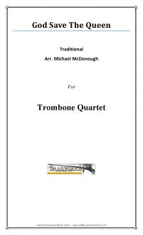 Traditional - God Save The Queen - Trombone Quartet– Brass Music Online