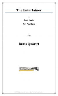 Joplin - The Entertainer - Brass Quartet– Brass Music Online